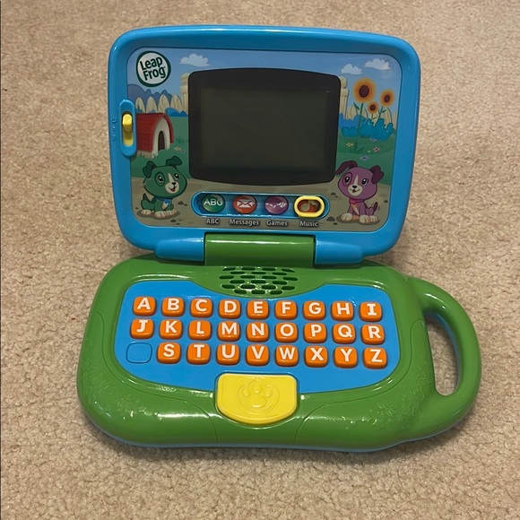 Leapfrog | Toys | Leapfrog Green And Blue Educational Toy Laptop | Poshmark